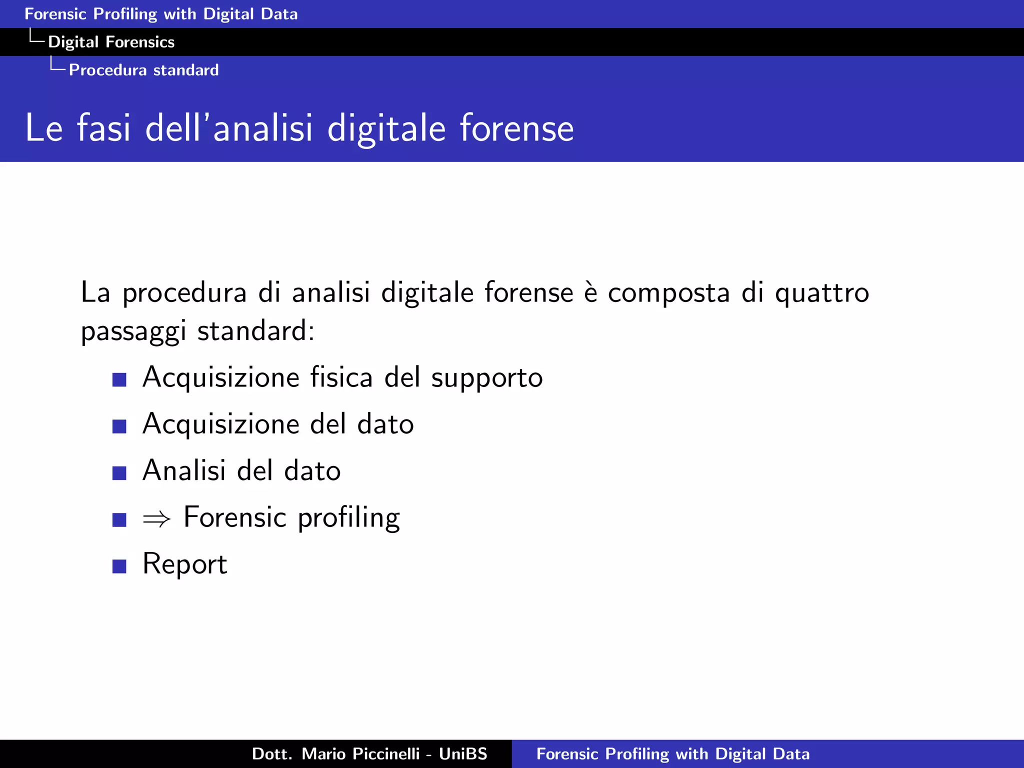 Forensic Profiling with Digital Data | PPT