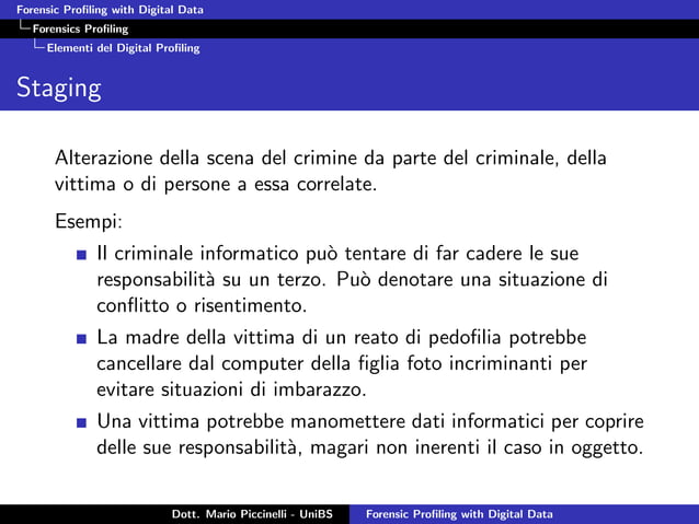 Forensic Profiling with Digital Data | PPT