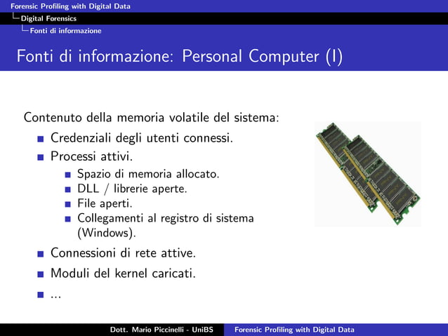 Forensic Profiling with Digital Data | PPT
