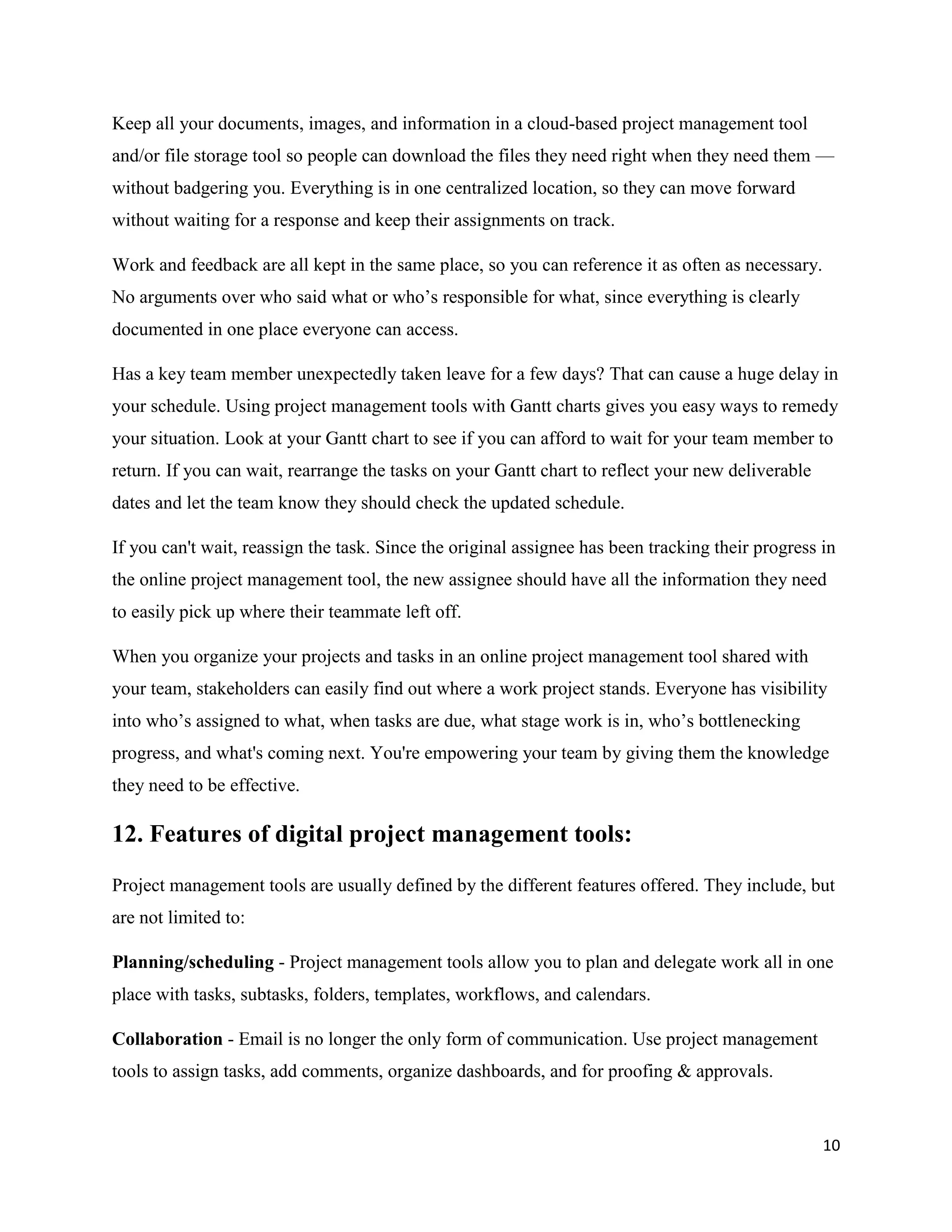 Digital project management | PDF