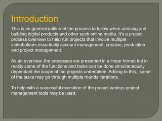 Digital project process | PPT