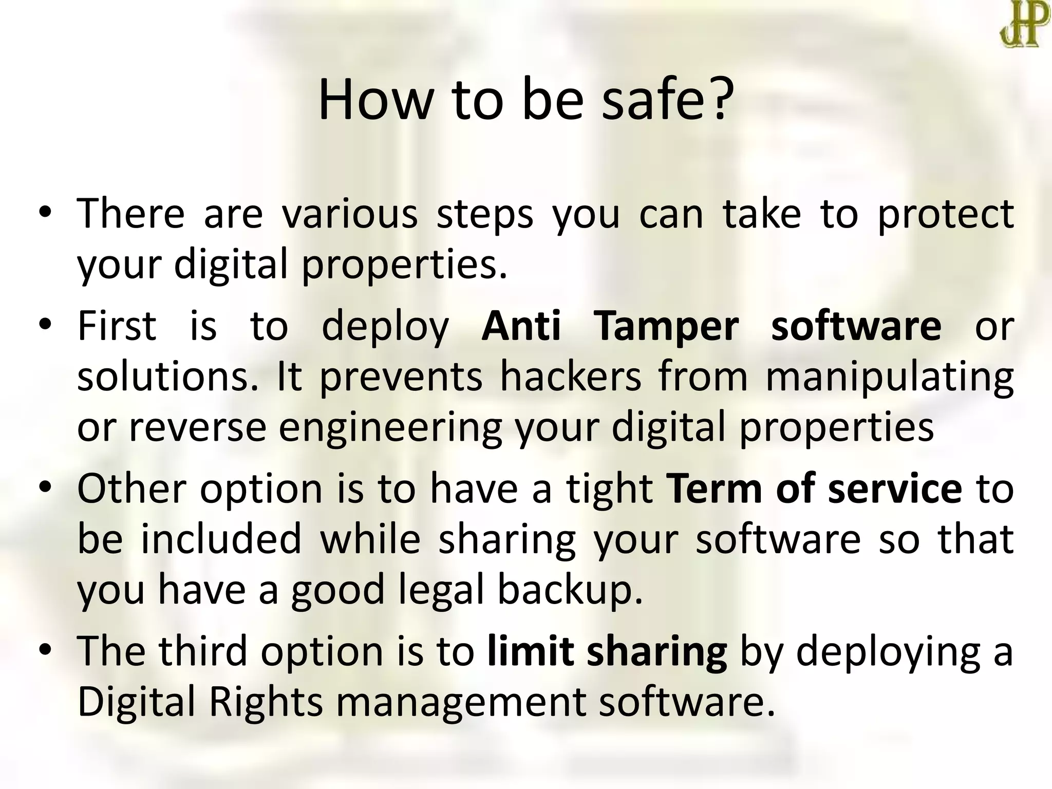 Digital property rights | PPTX