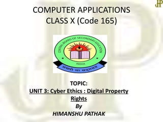 Digital property rights | PPTX