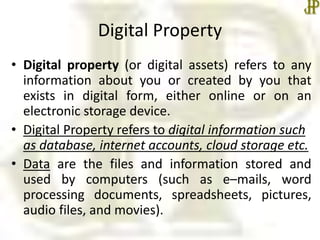 Digital property rights | PPTX
