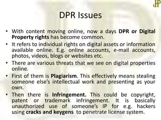 Digital property rights | PPTX