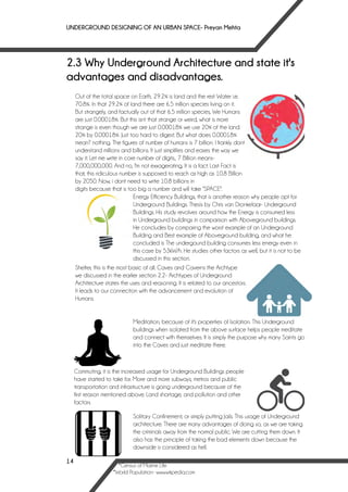 Underground designing of an Urban Space | PDF