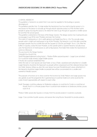 Underground designing of an Urban Space | PDF