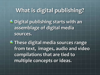 Art of Digital Publishing | PPTX