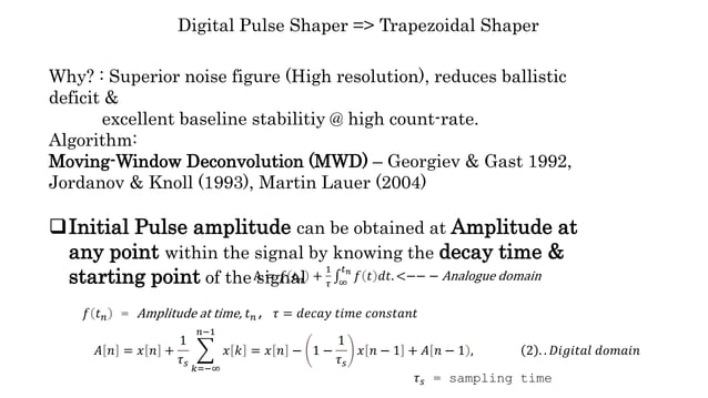Digital Pulse Processor for processing signal from radiation detectors.pptx