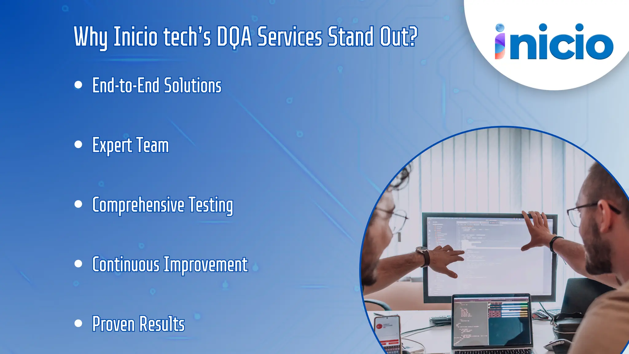 Digital Quality Assurance Services - Inicio Tech | PDF