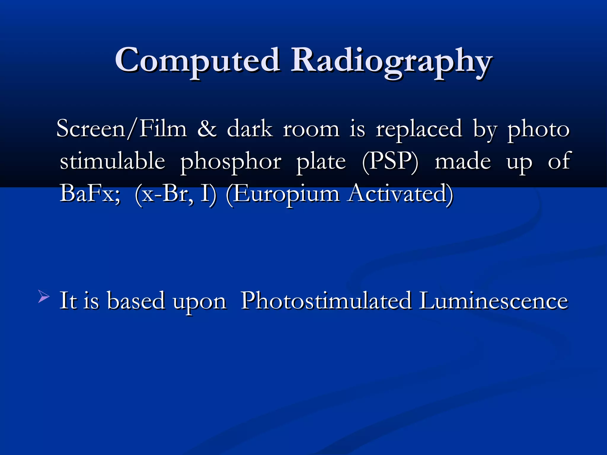 Digital Radiography | PPT