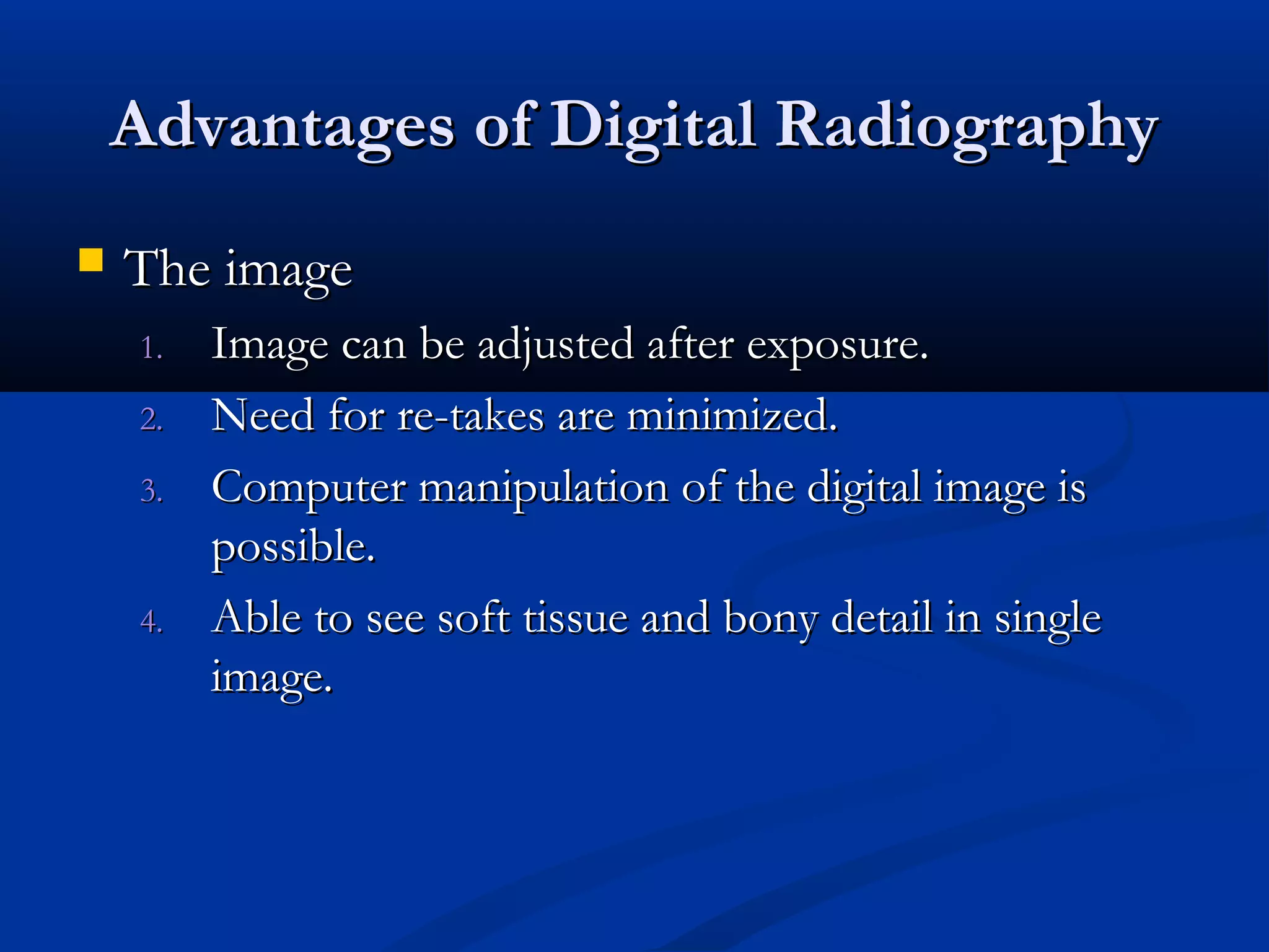 Digital Radiography | PPT
