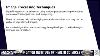 Digital Radiography (DR).SLIDESHARE PPTX.. | PPTX