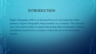 DIGITAL RADIOGRAPHY FOR bachelor of science in medical imaging ...