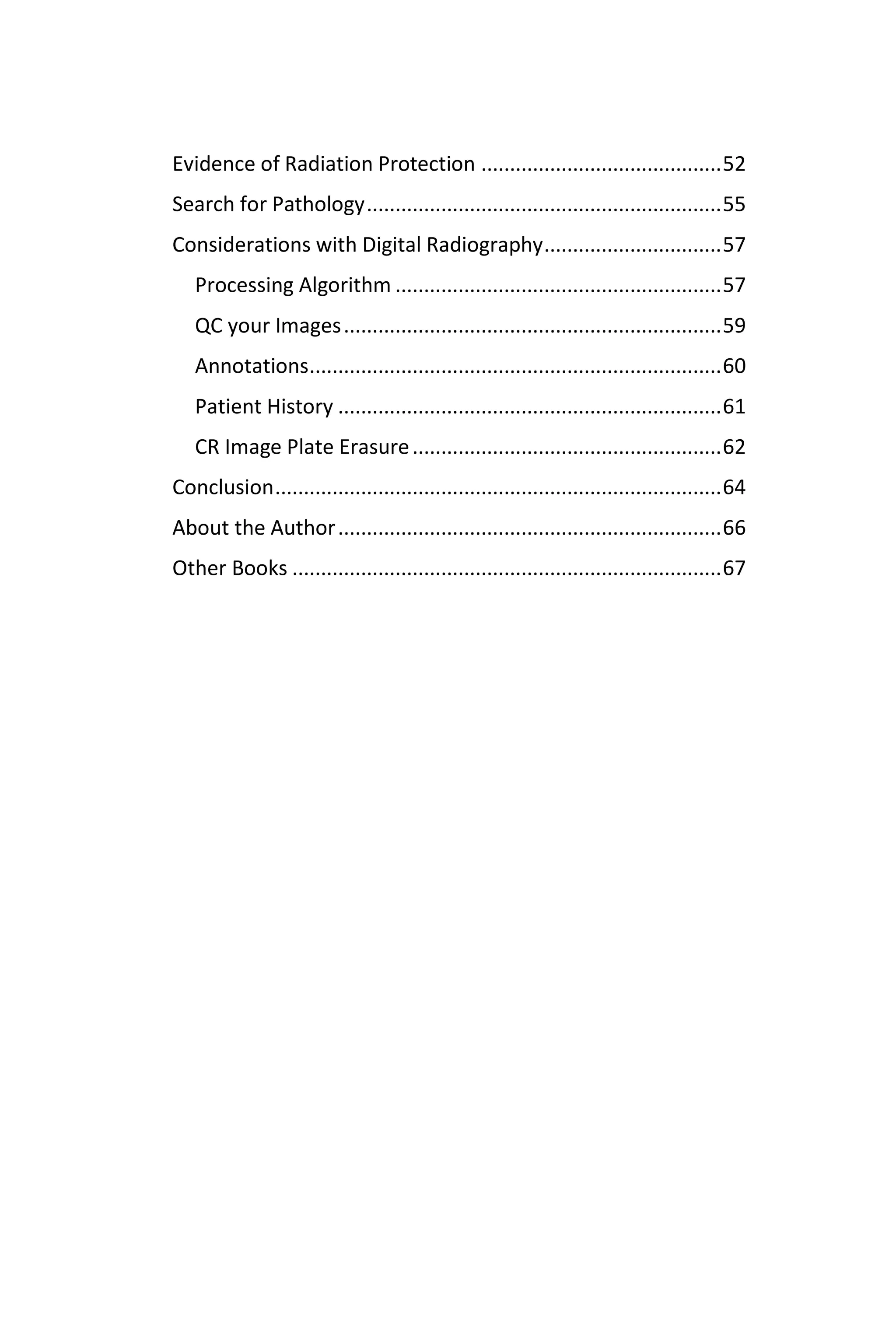 Digital Radiography Image Critique | PDF