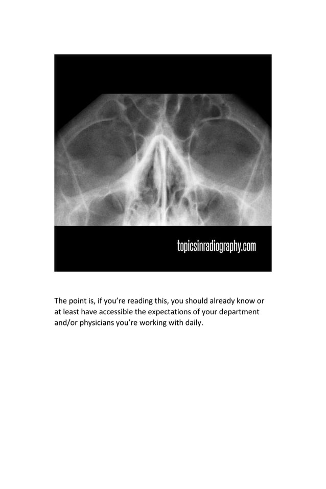 Digital Radiography Image Critique | PDF