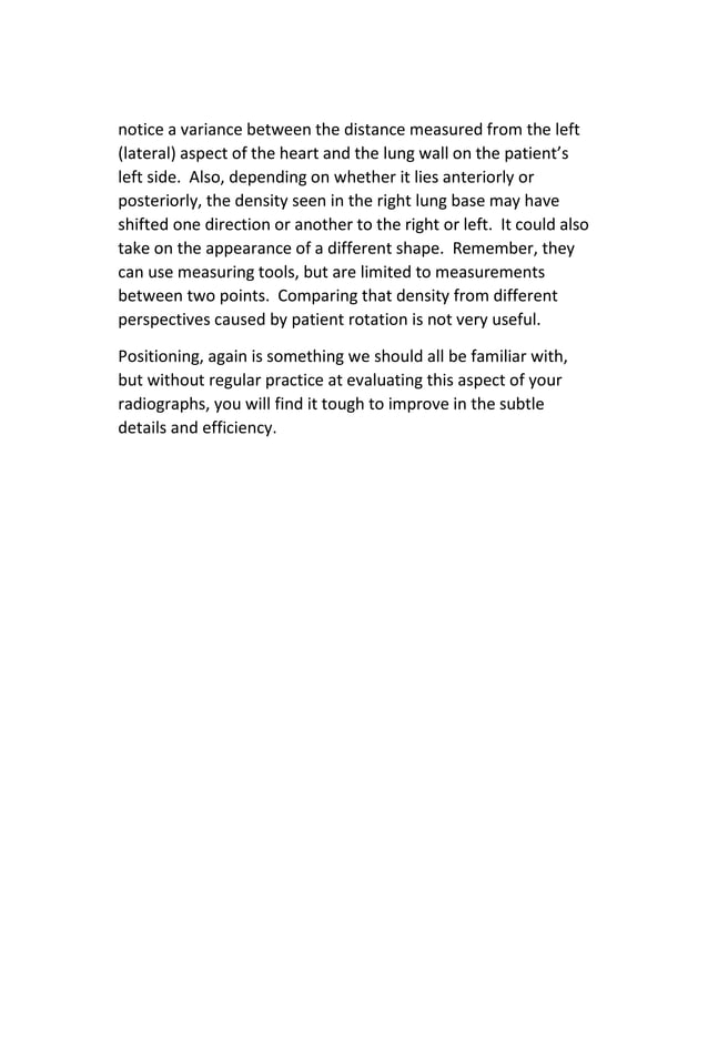 Digital Radiography Image Critique | PDF