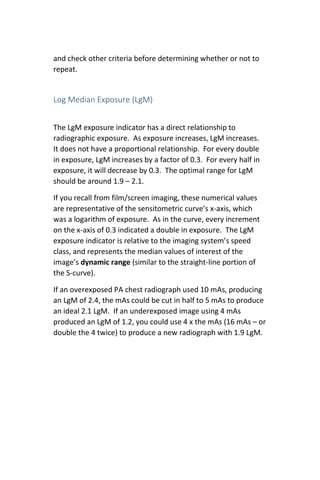 Digital Radiography Image Critique | PDF