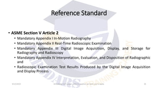 Digital radiography testing | PDF