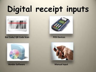 Digital receipts and household expense & inventory manager | PPT