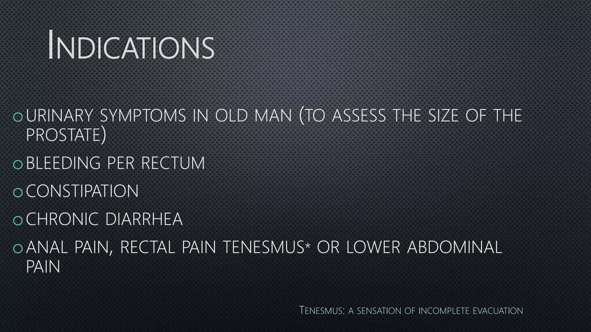Digital rectal examination.pptx @ | PPTX