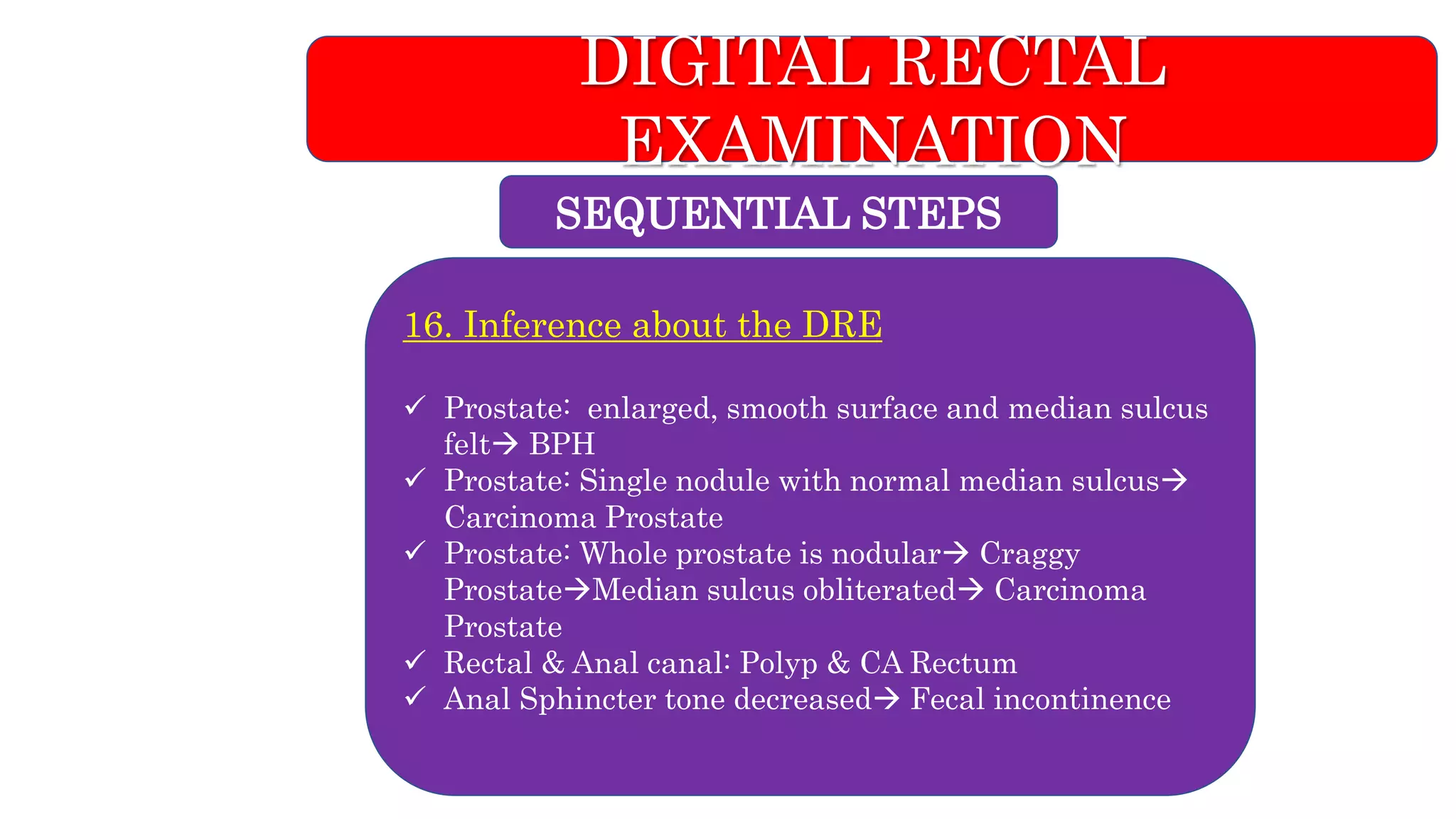 Digital rectal examination/Skill lab/ OSCE | PPTX