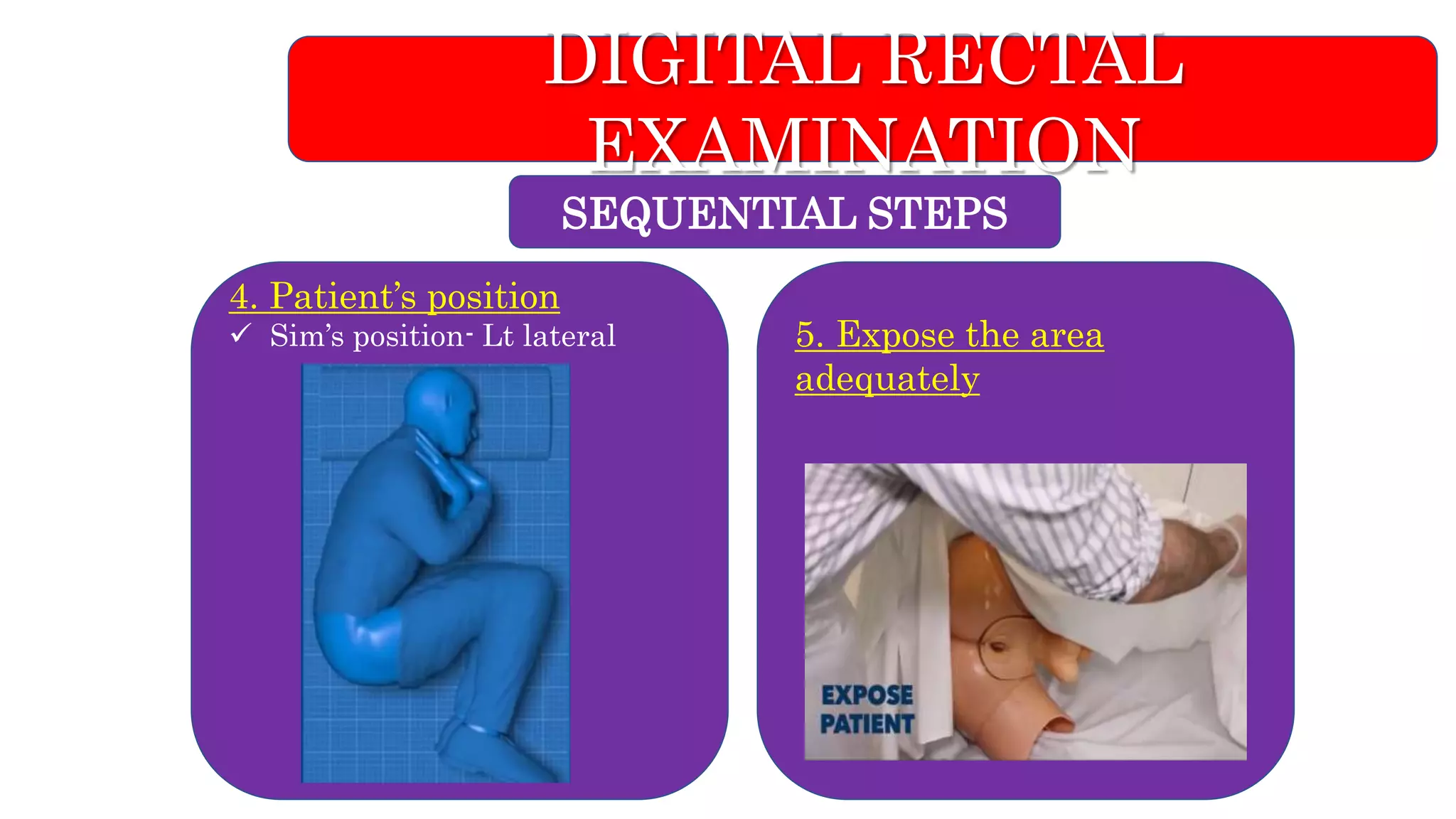 Digital rectal examination/Skill lab/ OSCE | PPTX