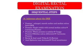 Digital rectal examination/Skill lab/ OSCE | PPTX | Digestive Disorders ...