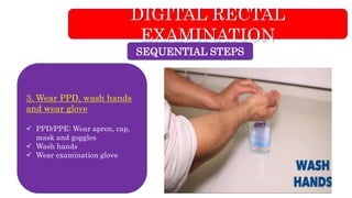 Digital rectal examination/Skill lab/ OSCE | PPTX