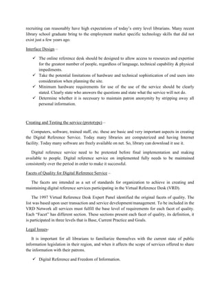 Digital Reference Service in Library | DOCX