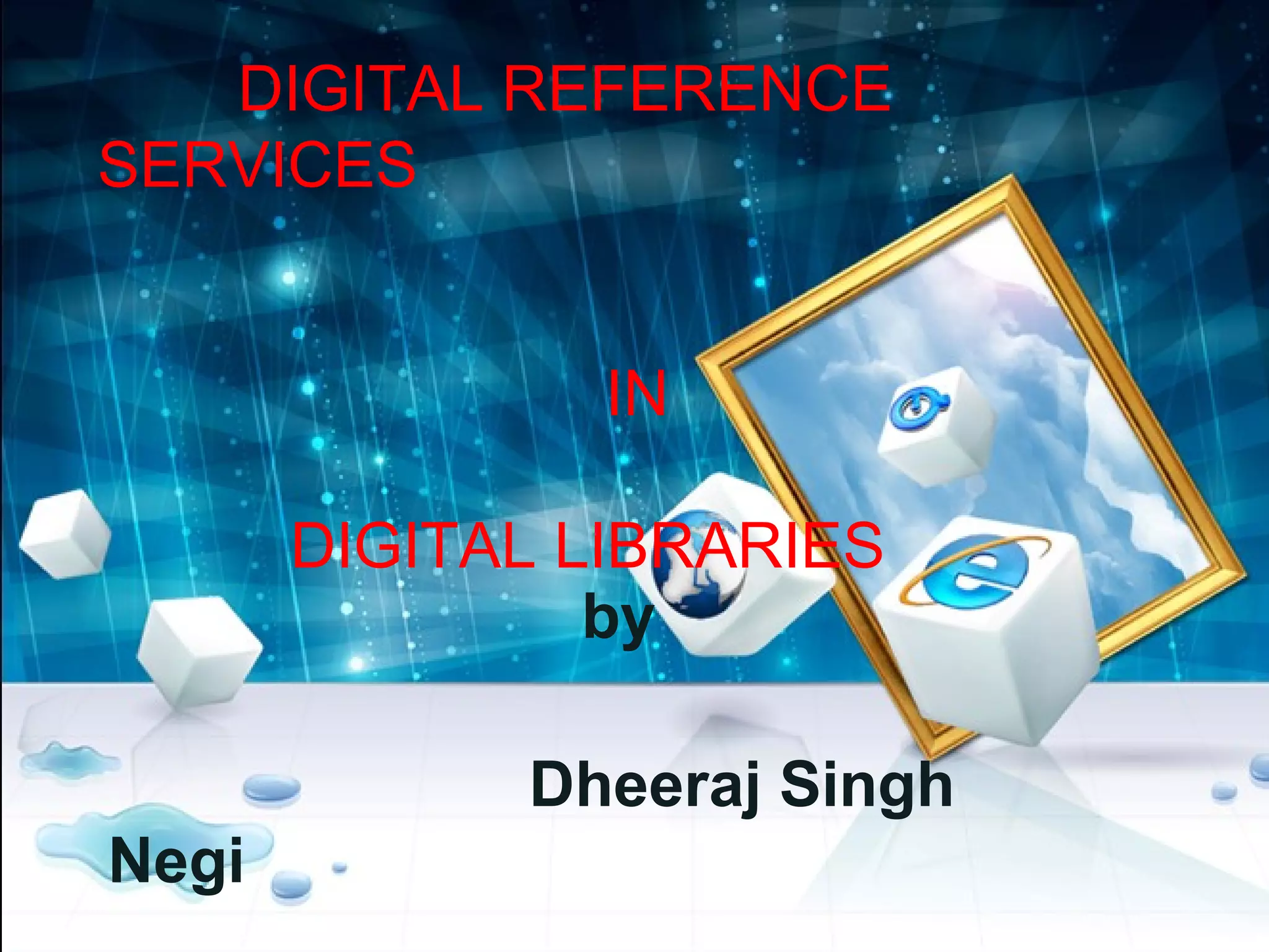 Digital reference service | PPT