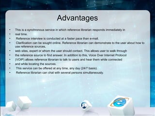 Digital reference service | PPT