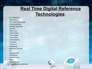 Digital reference service | PPT