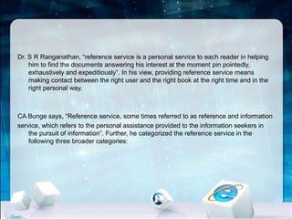 Digital reference service | PPT