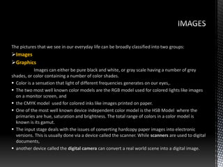 Multimedia: Digital representation of multimedia | PPTX
