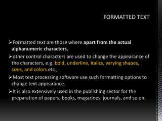 Multimedia: Digital representation of multimedia | PPTX