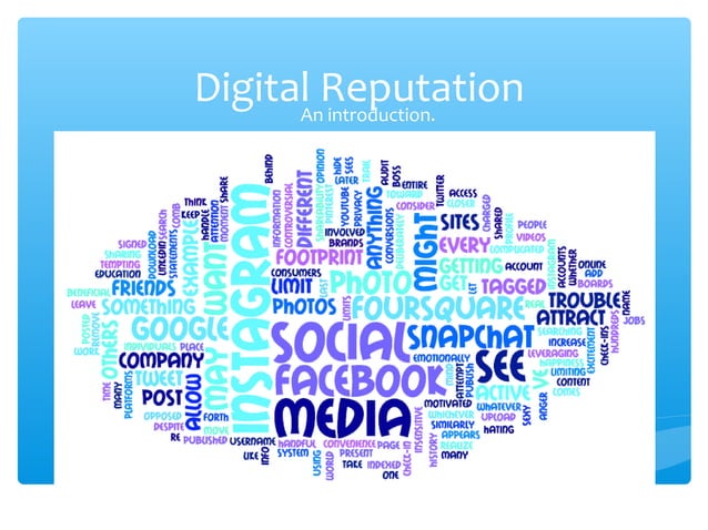 Digital reputation | PPT