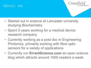 Sharing your research in a digital age | PPT