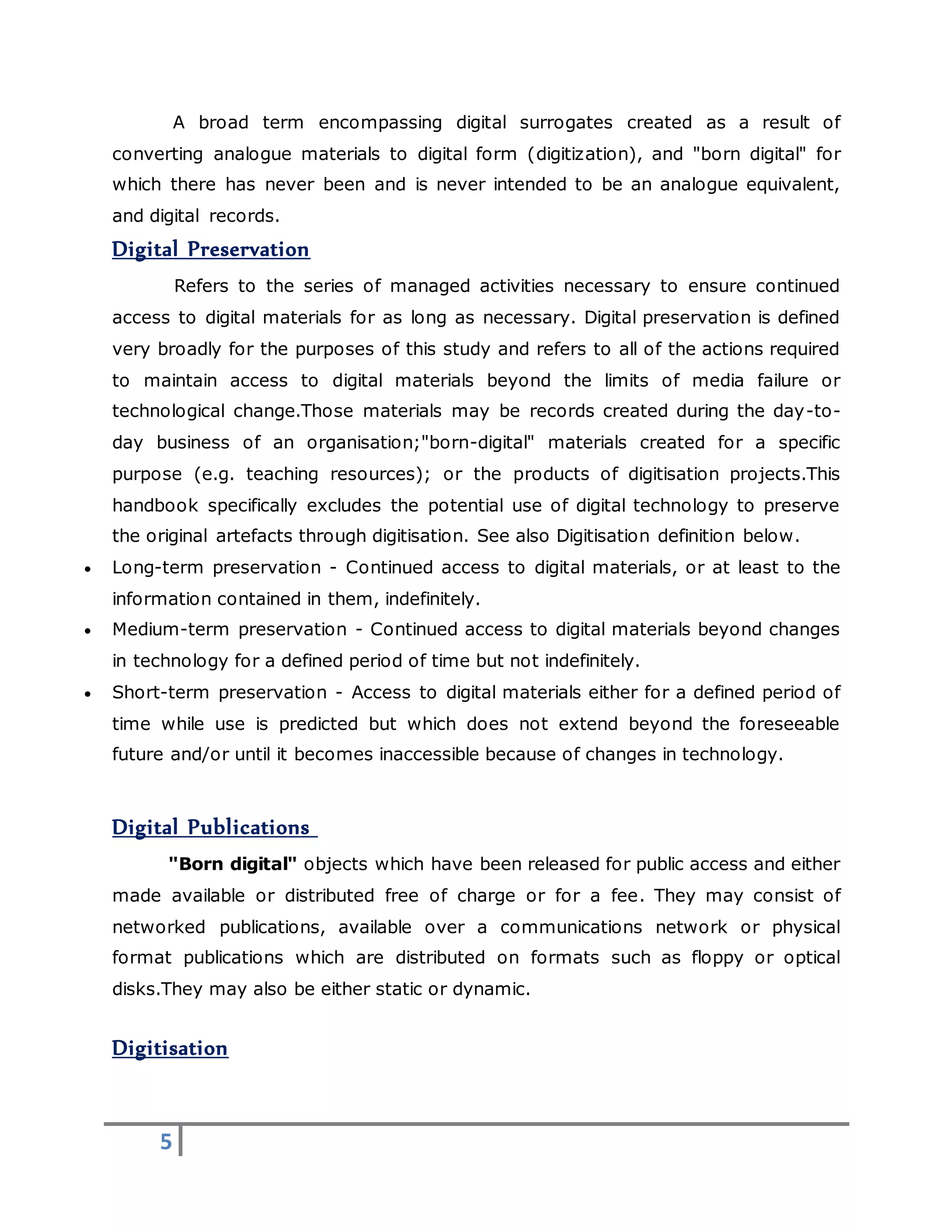 Online Assignment - Digital Resources | PDF