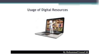 Usage Digital Resources | PPTX