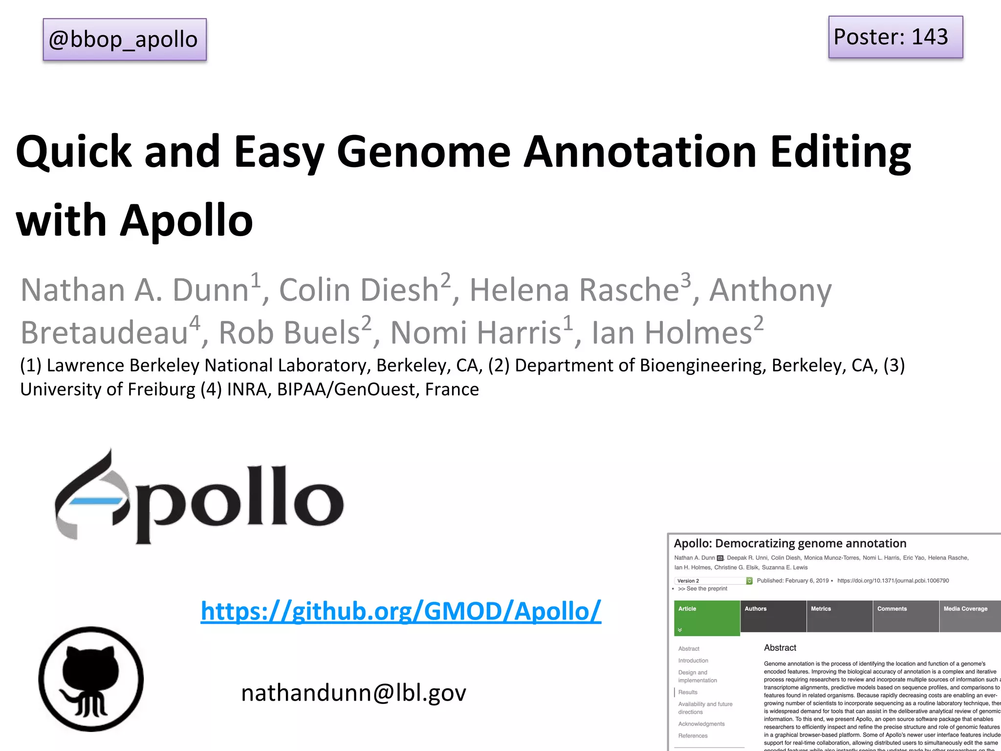(Digital resources) quick and easy genome annotation editing with apollo | PPT