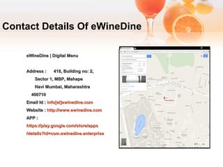 Digital Restaurant Menu | PPT