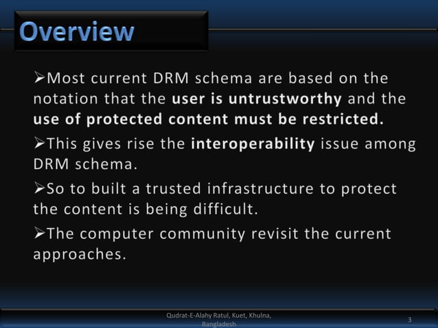 Digital Right Management | PPT