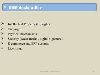Digital Right Management | PPT