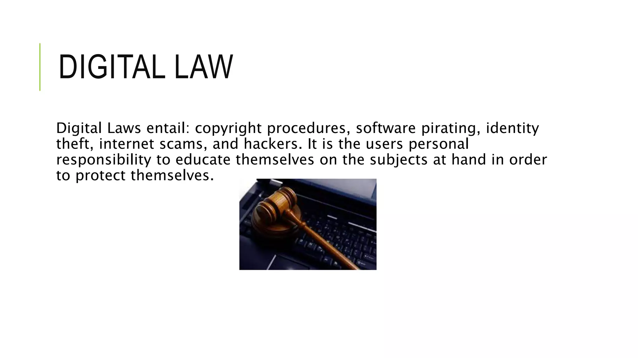 Digital Rights and Responsibilities | PPTX