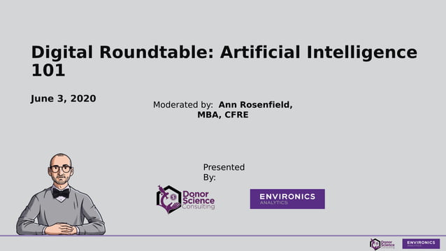 Digital Roundtable: Artificial Intelligence 101 | PPT