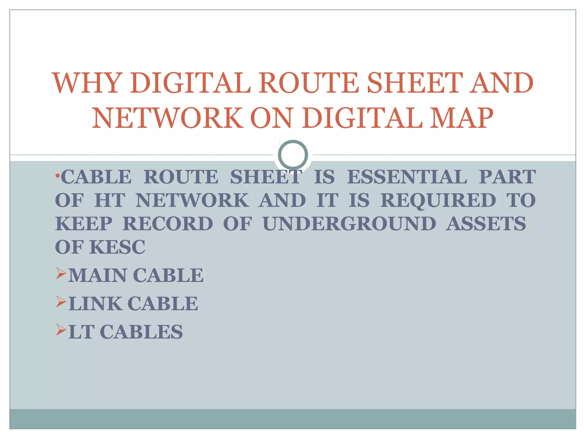 Digital route sheets of r 4 feeders - ver 150812 | PPT