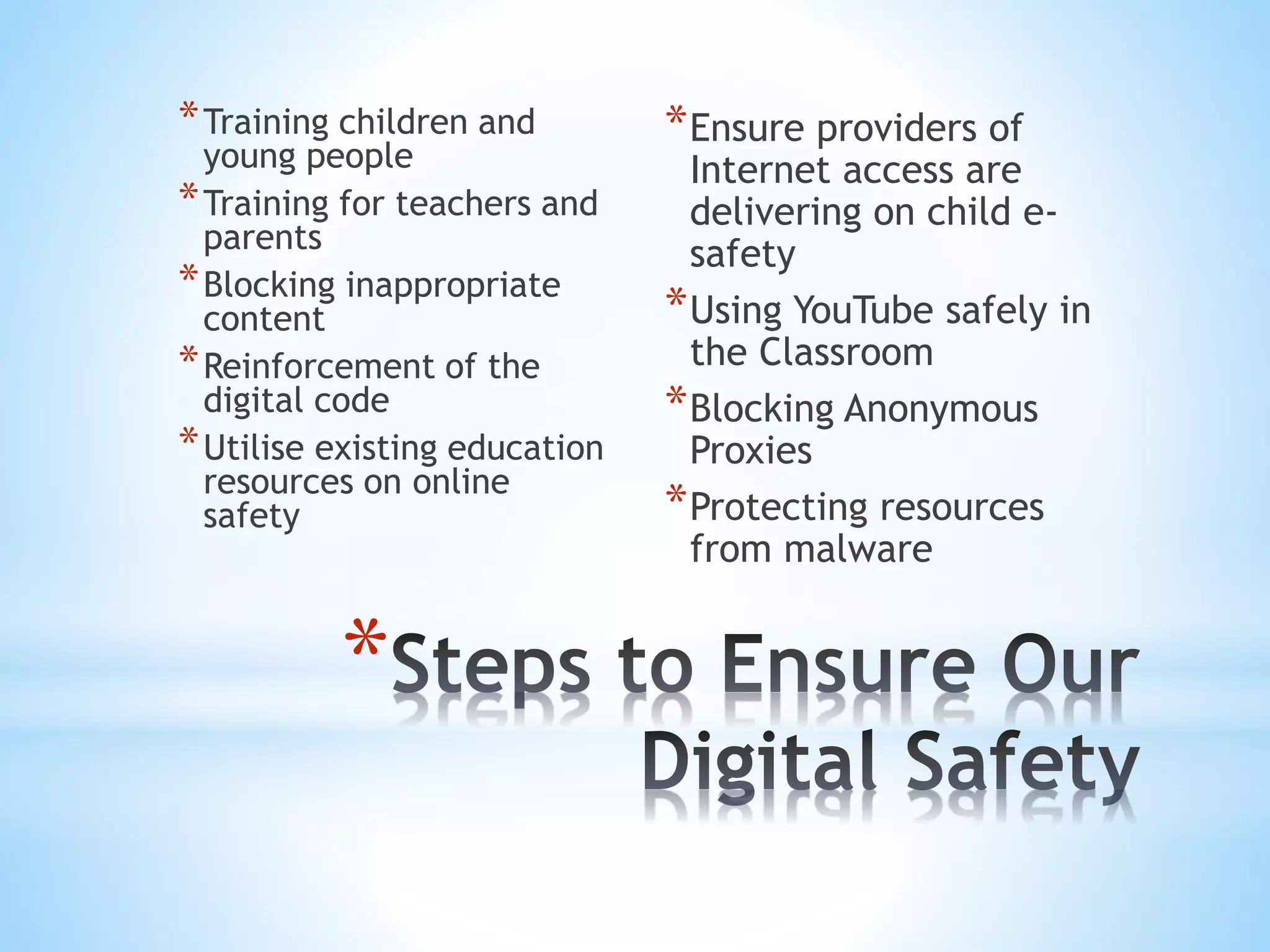 Digital safety and security | PPTX