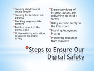 Digital safety and security | PPTX