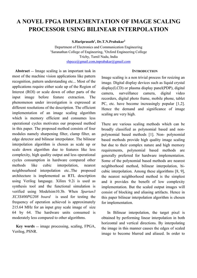 Digital scaling | PDF